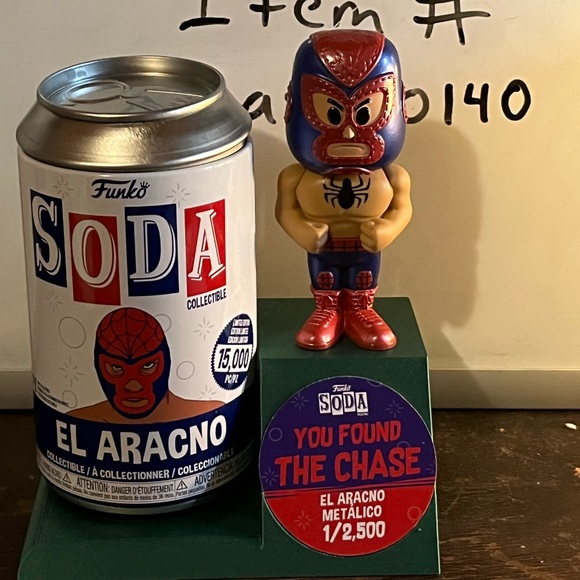 Funko | Toys | Funko Soda Chase El Aracno Metallic Limited Edition ...